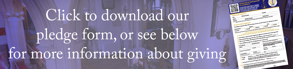 Donations – St Clement's Parish Church, Sandwich